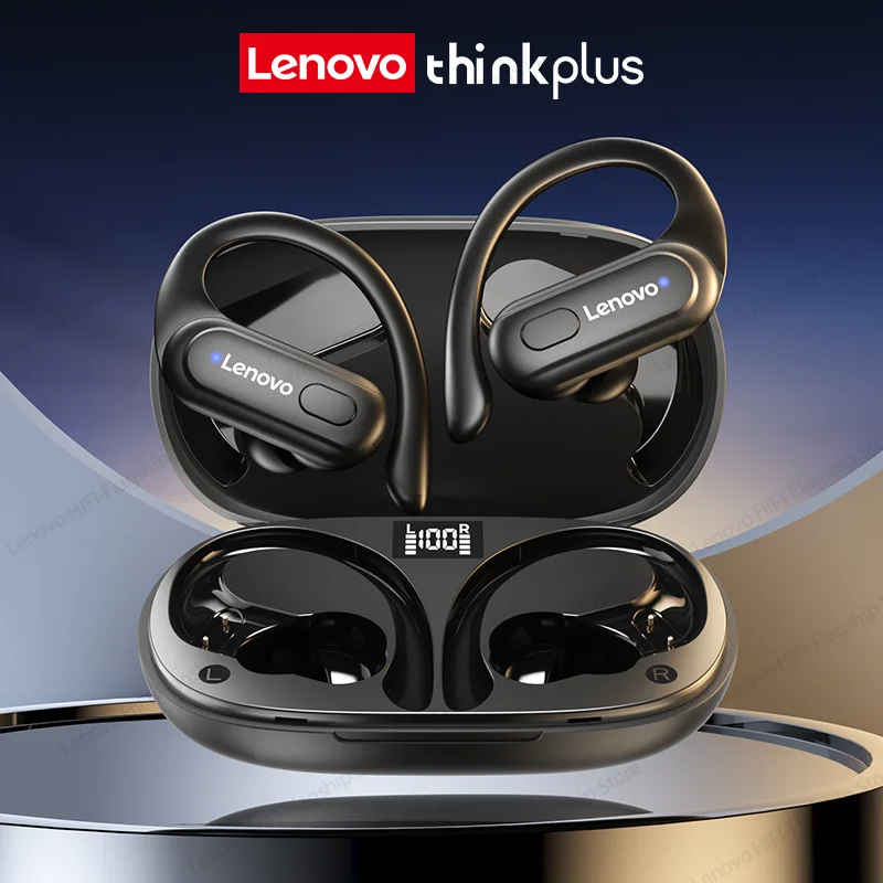 Lenovo auriculares inalámbricos XT60 con Bluetooth, cascos deportivos ...