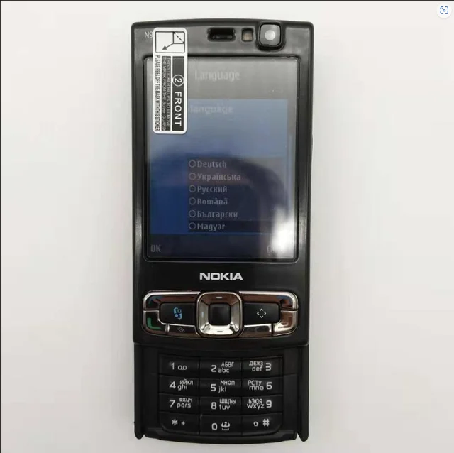 Original Unlocked Nokia N95 8GB Mobile Phone 3G 5MP Wifi GPS 2.8 ...