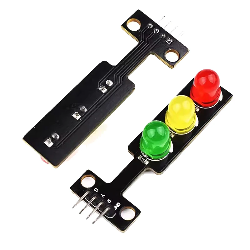 Mini-5V-Traffic-Light-LED-Display-Module-for-Arduino-Red-Yellow-Green ...