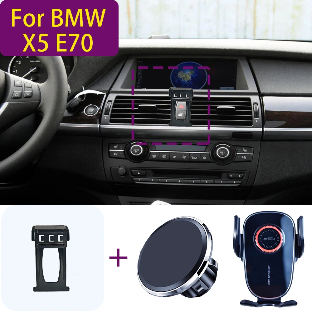 For-BMW-X5-E70-2008-2009-2020-2013-Magnetic-Car-Phone-Holder-Magnet ...