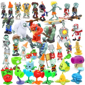 1pcs New PLANTS VS ZOMBIES PVZ Pea Shooter Boss Action Figure Model Toy ...