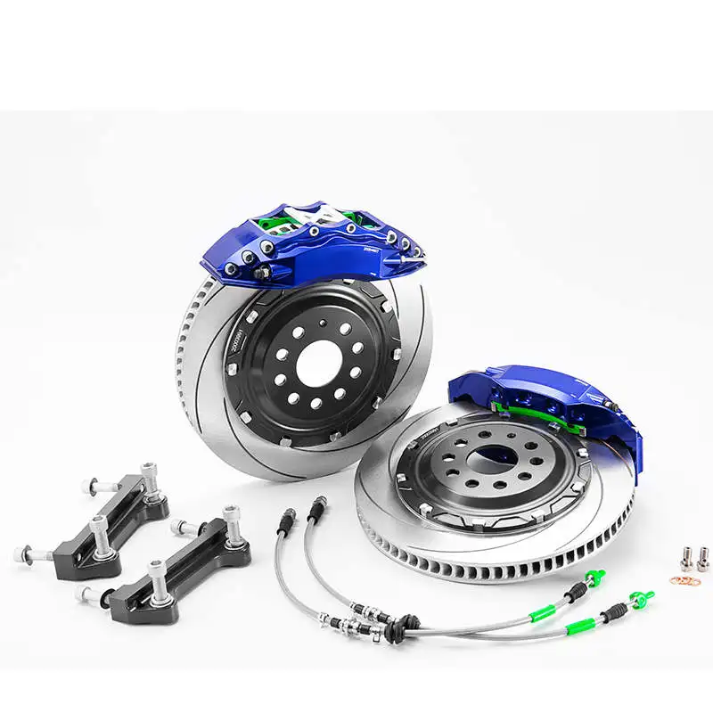 Racing-Car-Big-Brake-Caliper-Kit-6-4POT-PSITONS-Brake-Rotors-For-Ford ...