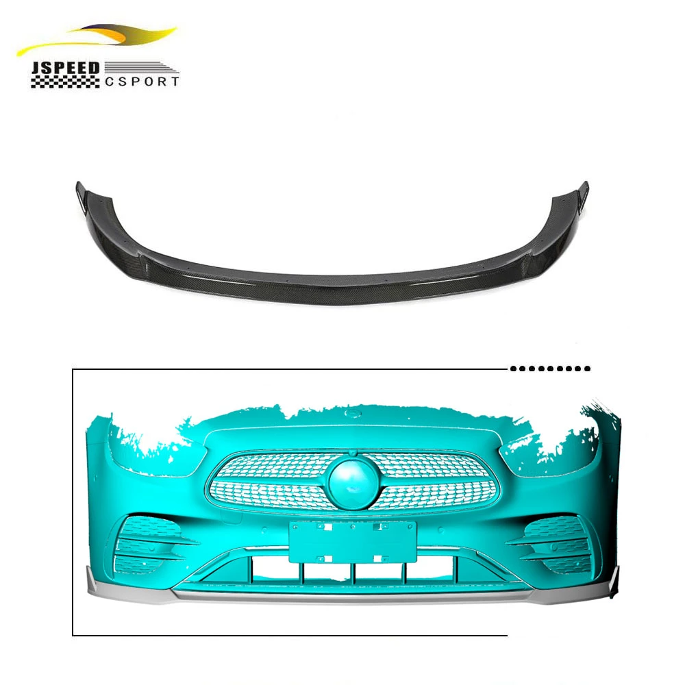 Carbon-Fiber-W213-Front-Lip-for-E-Class-E350-E450-E53-AMG-Sedan-4-Door ...