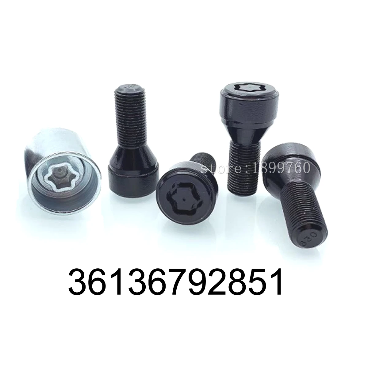 set Wheel Lock Set Anti Theft Lug Nuts Bolt Fit for BMW 1 3 5 6 x ...