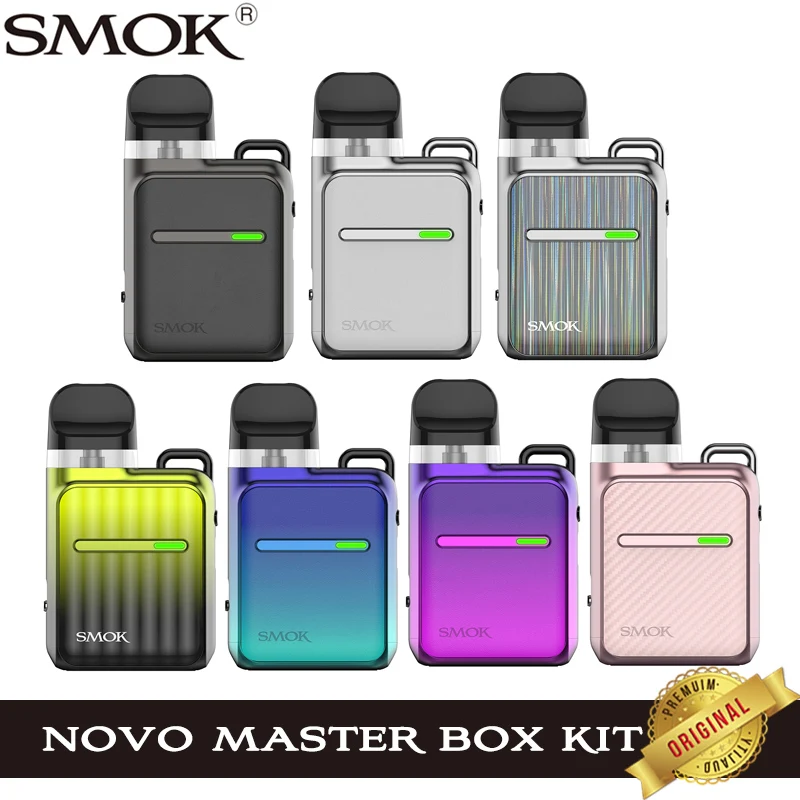 Original-SMOK-Novo-Master-Box-Kit-30W-Vape-1000mAh-Battery-2ML-NOVO-Pod ...