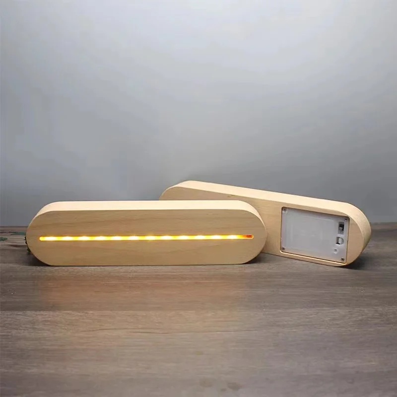 3d Led Lamp Base Acrylic Light Base | Acrylic Led Light Base Holder ...