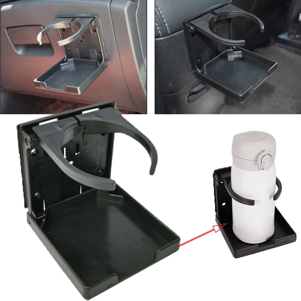 1 Pcs Universal Car Truck Drink Bottle Cup Holder Stand Folding High ...