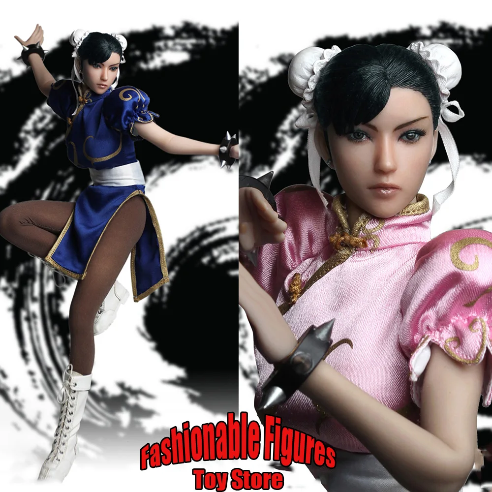 SUPER-DUCK-SET014-1-6-Women-Soldier-Chun-Li-Fighting-Goddess-Cosplay ...
