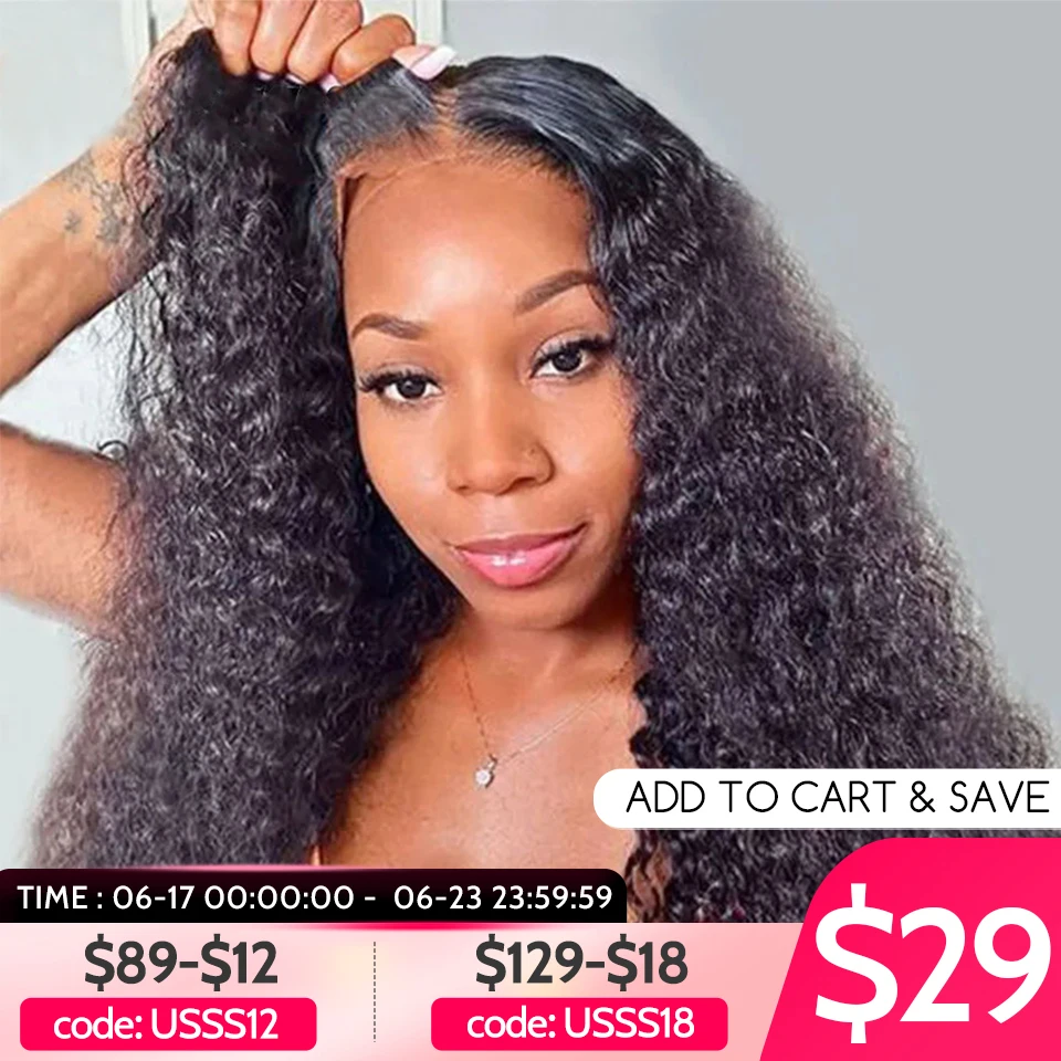YAWAWE-Pre-Bleached-Glueless-Wig-Human-Hair-Ready-To-Wear-Water-Wave ...