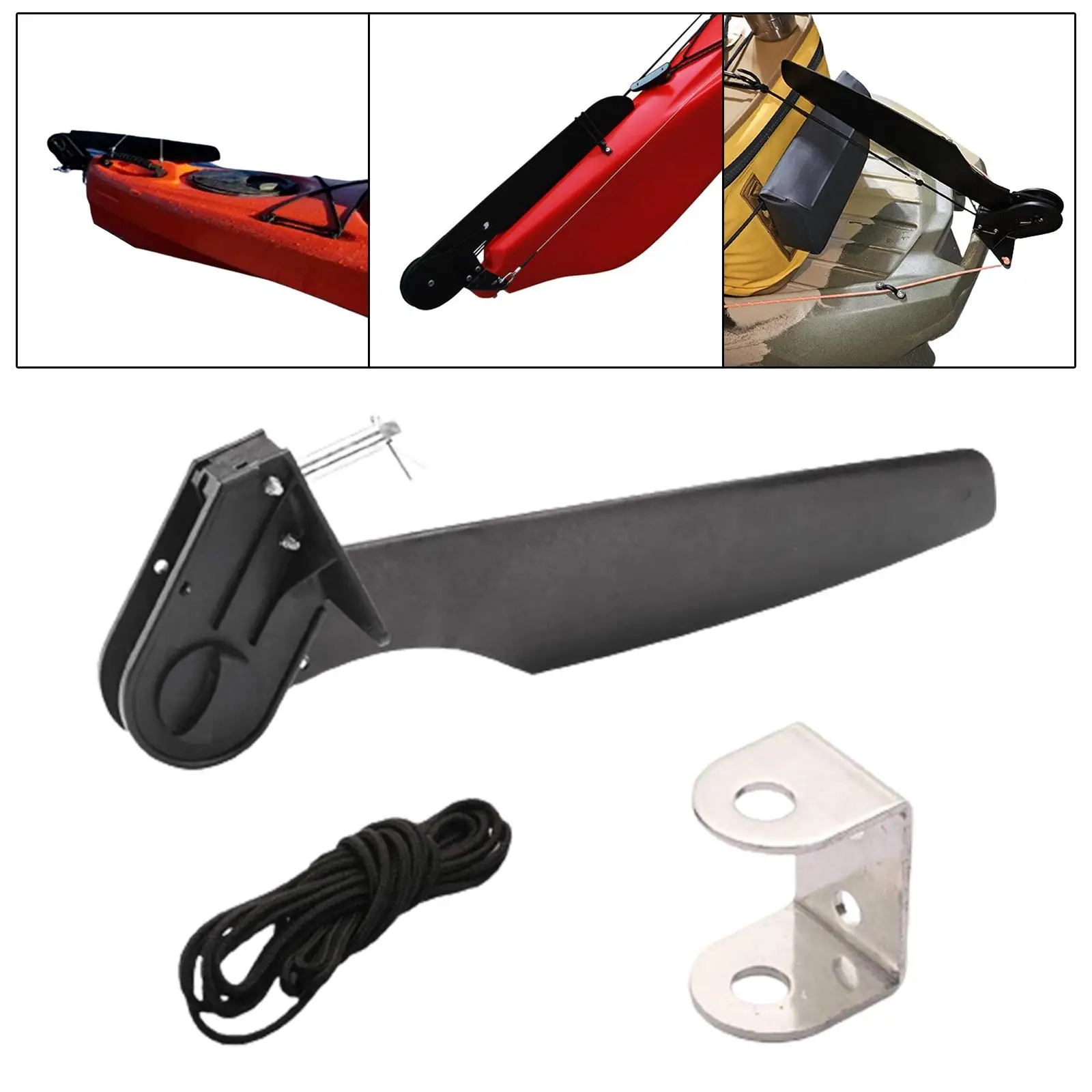 Tim-n-de-Kayak-Control-de-direcci-n-ajustable-tim-n-de-barco-para-Kayak ...