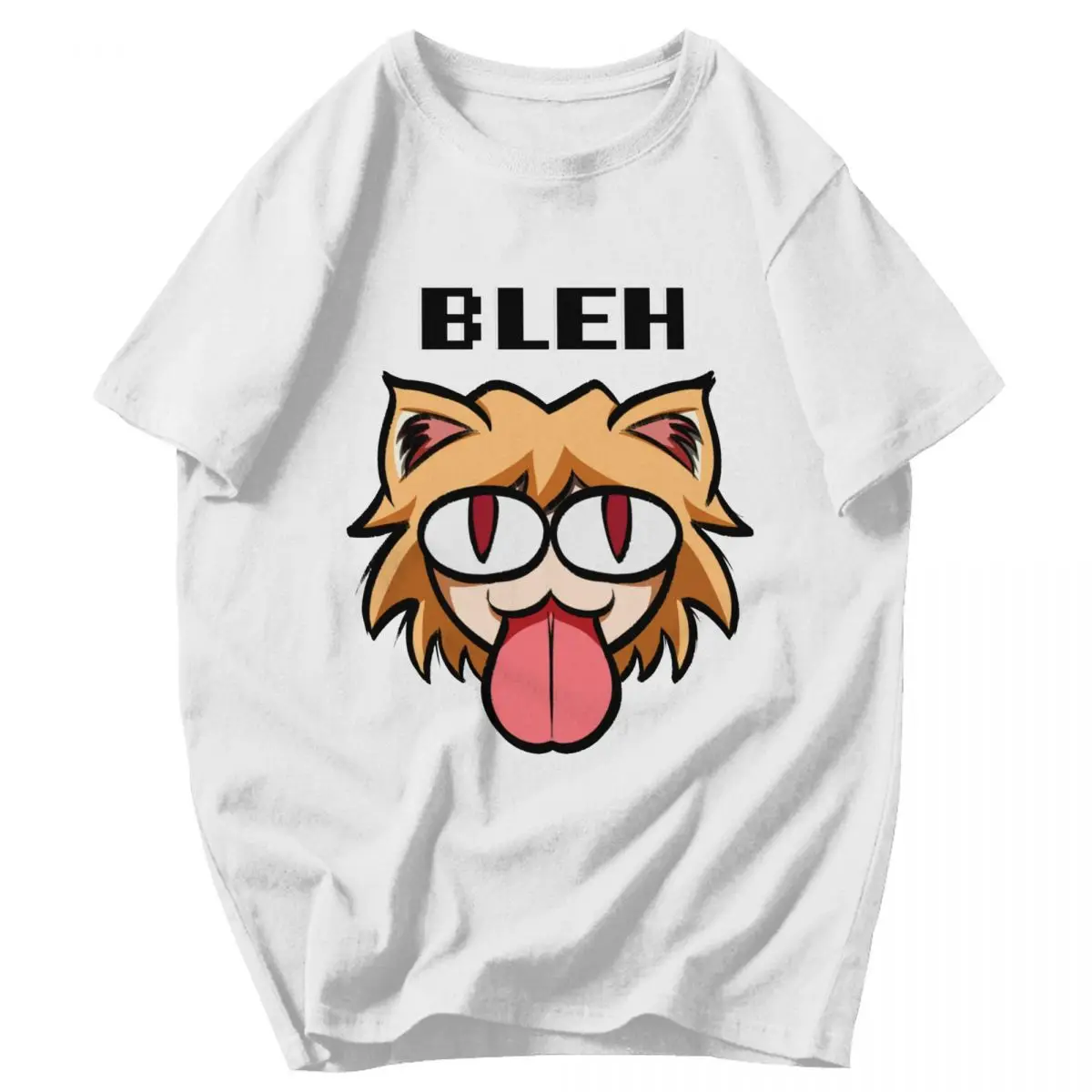 Men-T-Shirt-Neco-Arc-Cat-Bleh-Gifts-Y2K-Graphic-Crewneck-Unisex ...