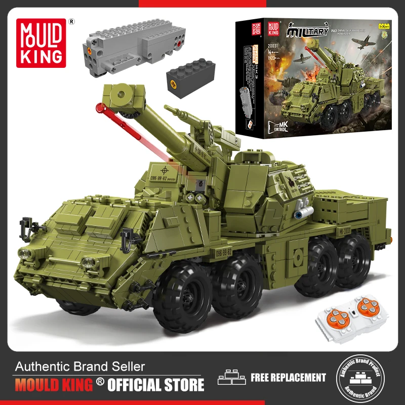 Mould-King-20031-Technical-Tank-Building-Block-Remote-Control-DANA-Self ...