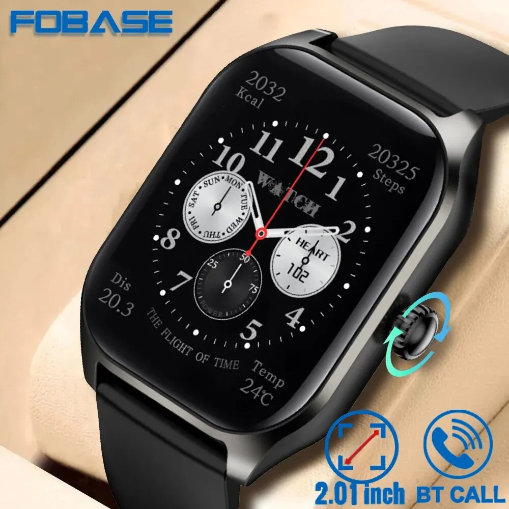 FOBASE-LX306-New-2-02-Inch-Men-s-Bluetooth-Call-Smart-Watch-Sports ...