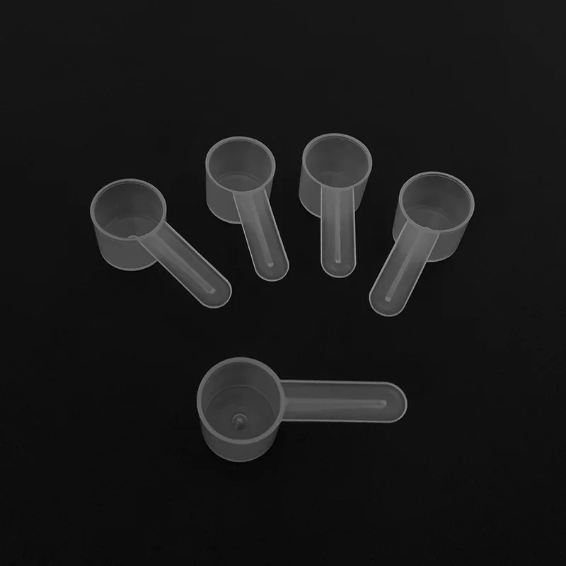 1 g 2ml Micro Lab Plastic Scoop 3 gram 6.5cc PP Measuring Spoon For ...