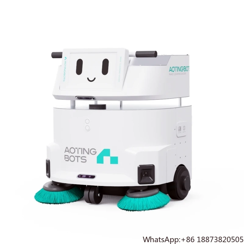 New Waterless Driverless Intelligent Cleaning Robot Commercial ...