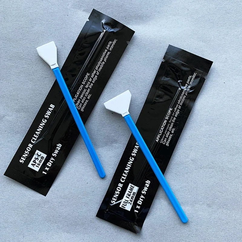 10Pcs Cleaning CMOS CCD Cleaner SWAB For Nikon-Canon Camera DSLR ...