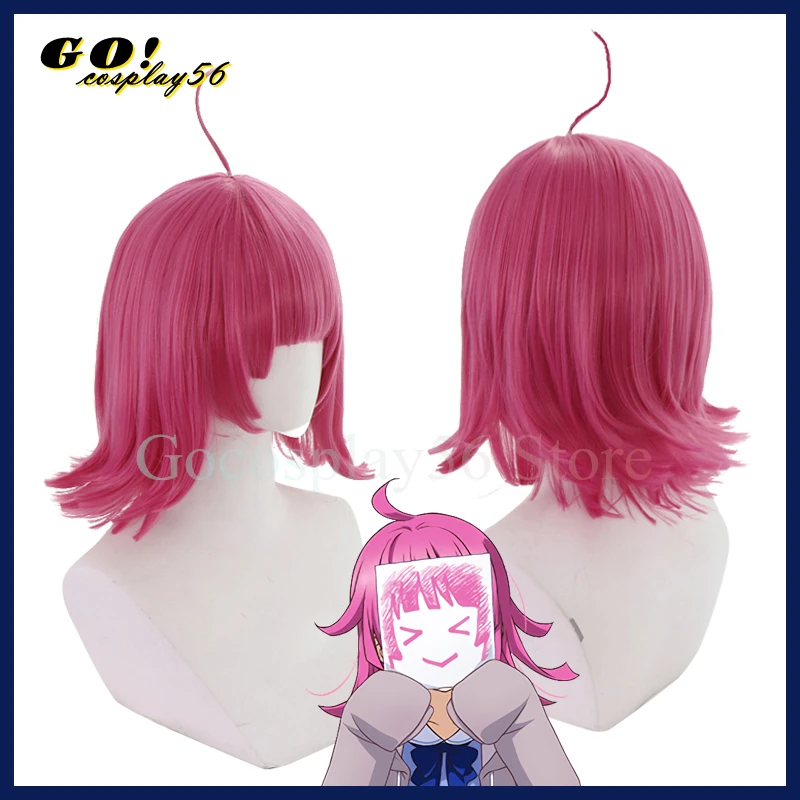 Tennouji-Rina-Cosplay-Wig-Short-Straight-Pink-Hair-PDP-School-Idol ...