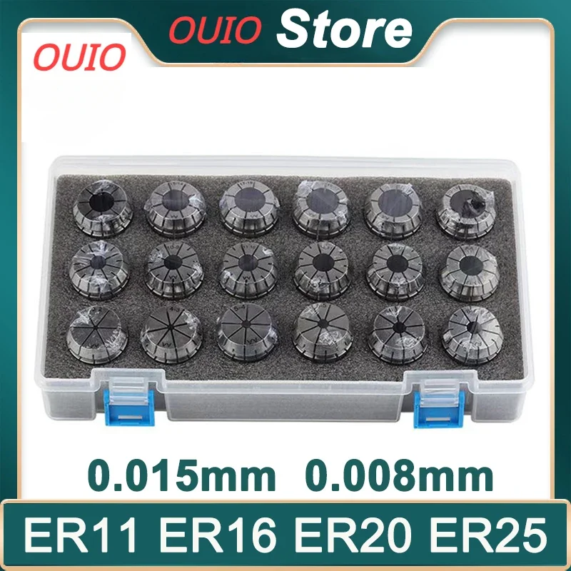 OUIO-ER11-ER16-ER20-ER25-ER32-ER40-Set-ER-Spring-Collet-Chuck-0-015mm-0 ...