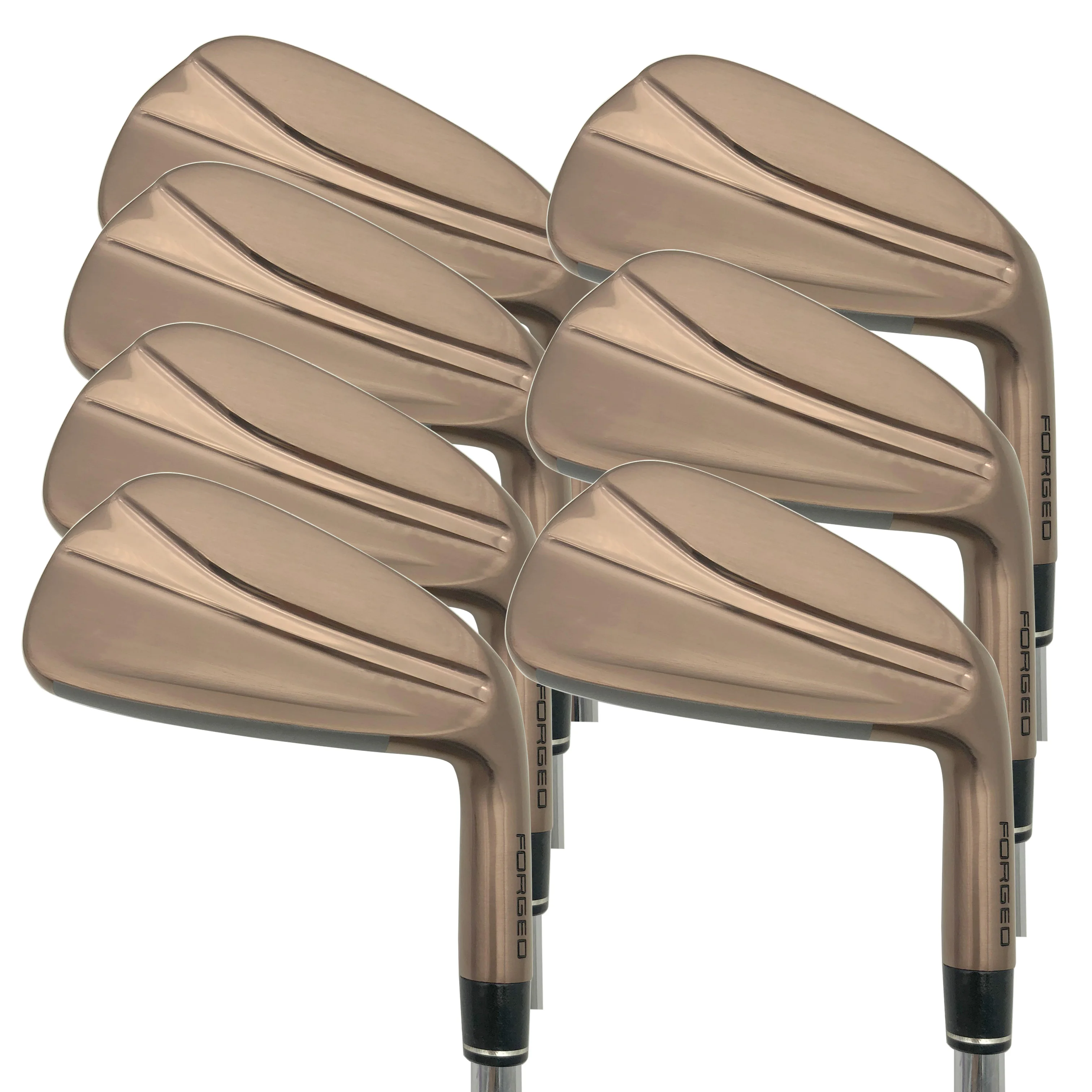 Club Irons Forged Right Handed Iron Gold Stainless Steel Forged #4-P ...