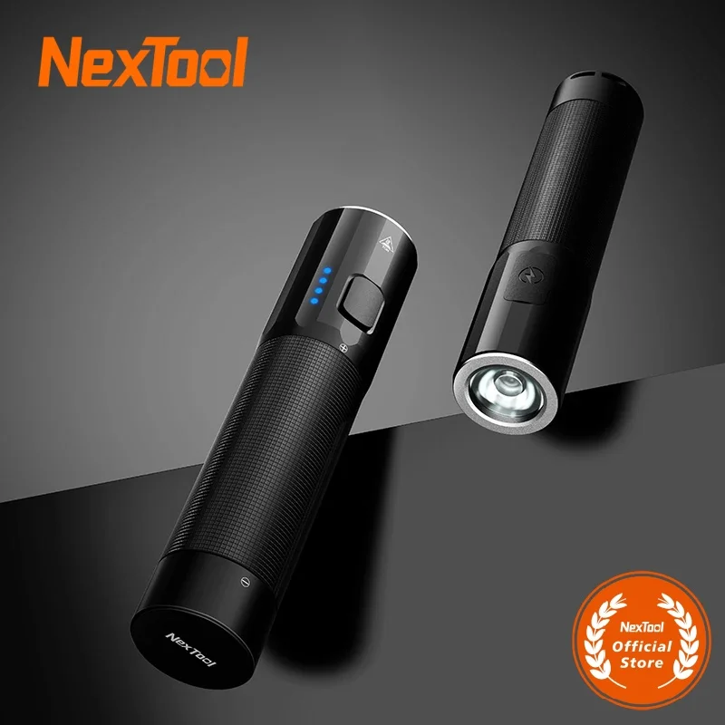 NexTool-Strong-Light-Flashlight-1200lm-4500mAh-LED-Lamp-Bead-Waterproof ...