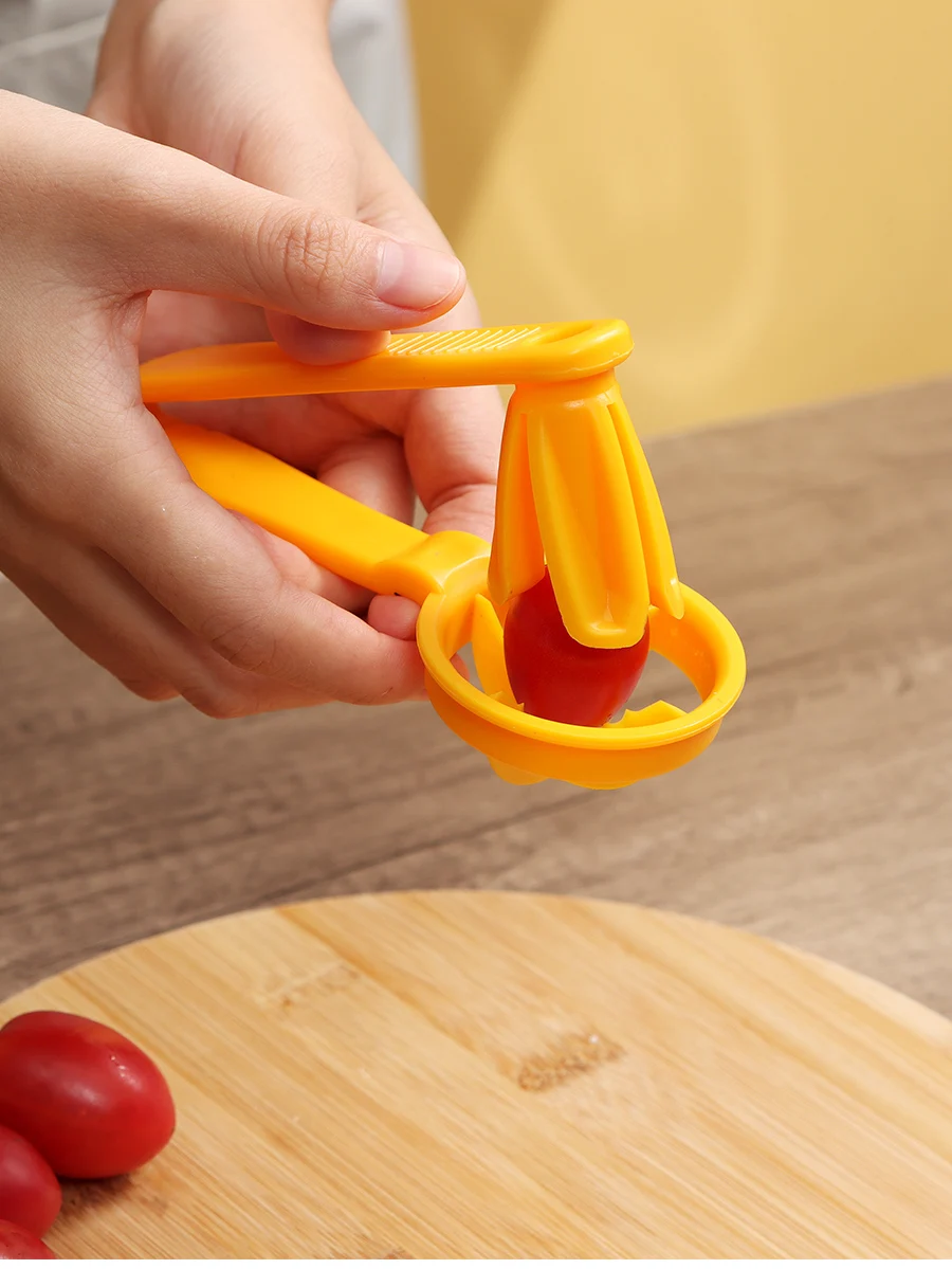Tomato Slicer Cutter Grape Tools Cherry Kitchen Pizza Fruit Splitter ...