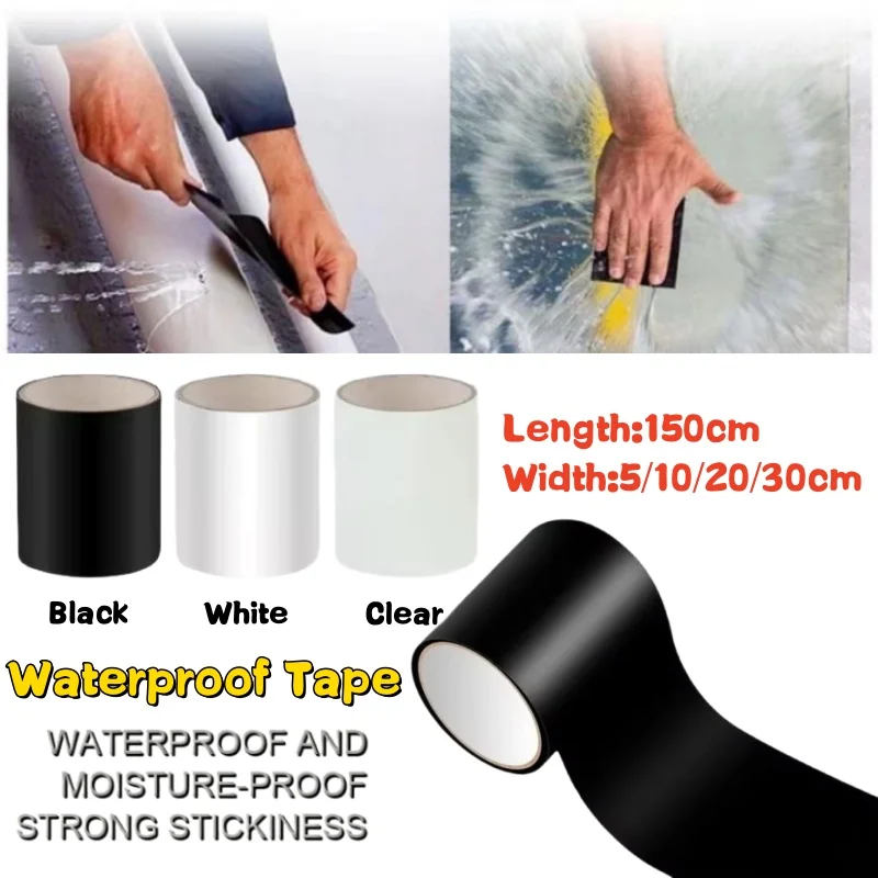 150cm-Rubberized-Waterproof-Tape-Super-Strong-Flex-Anti-Leakage-Fix ...