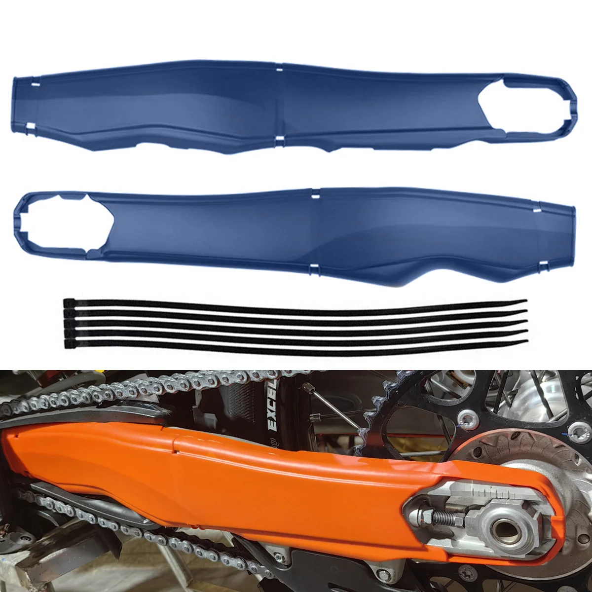 NEW-2024-Motorcycle-Swingarm-Swing-Arm-Protector-Cover-For-HUSQVARNA-TC ...