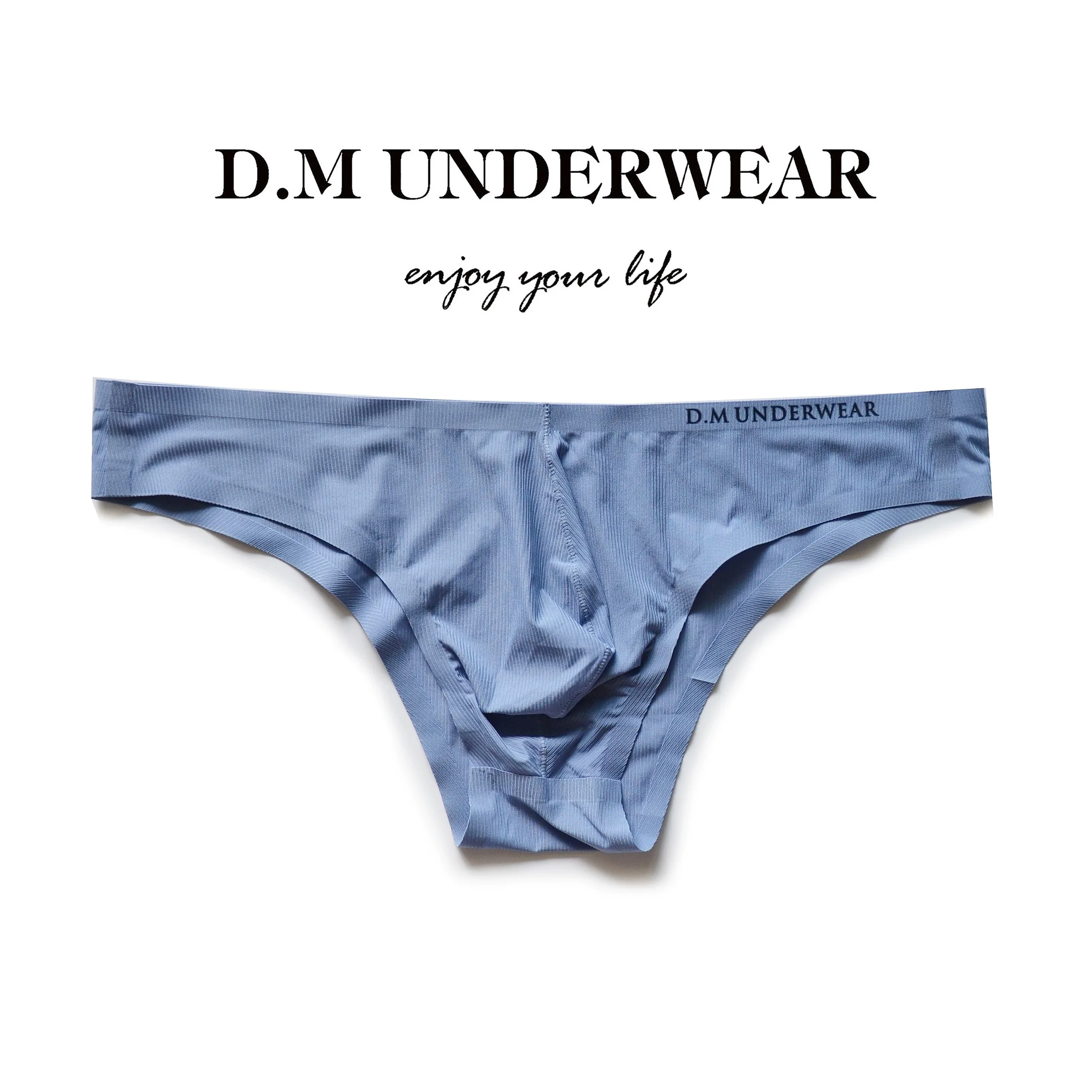 DM-men-underwear-fashion-personality-small-briefs-half-exposed-hips-ice-silk-breathable-light ...