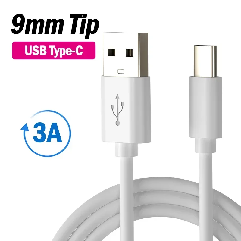 9mm-Long-Extended-Tip-3A-Fast-USB-Type-C-Charging-Cable-for-Cubot-Max-5 ...