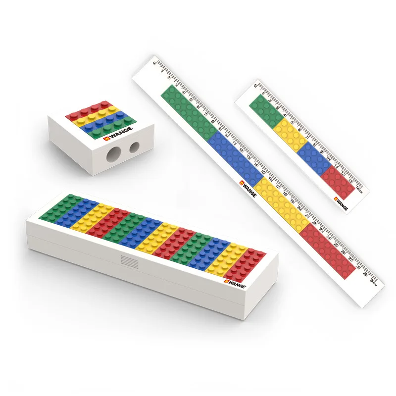 Creative-Stationery-Series-Long-Ruler-Short-Ruler-Pencil-Box-Sharpener ...