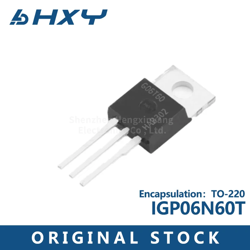 5piece IGP06N60T G06T60 TO220 iron-sealed 600V 6A IGBT transistor