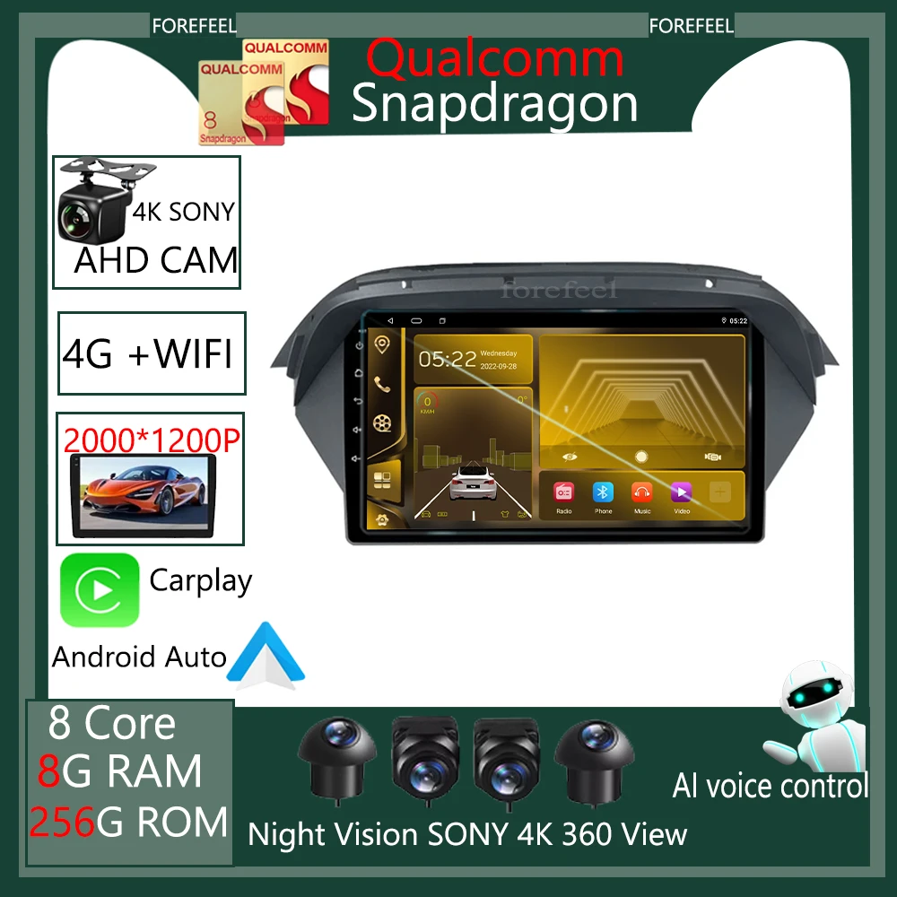 Qualcomm-Snapdragon-Android-For-Honda-Acura-MDX-2007-2013-High ...