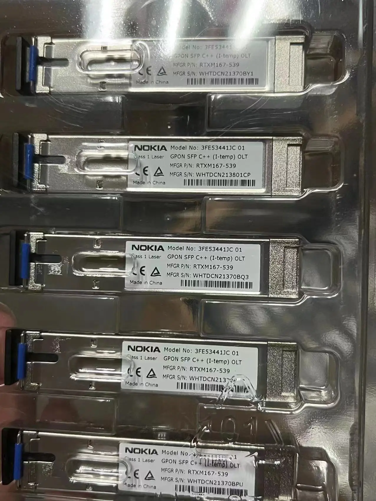 3FE53441FC NOKIA Alcatel Lucent 3FE53441JC GPON OLT SFP C++Itemp SFP ...