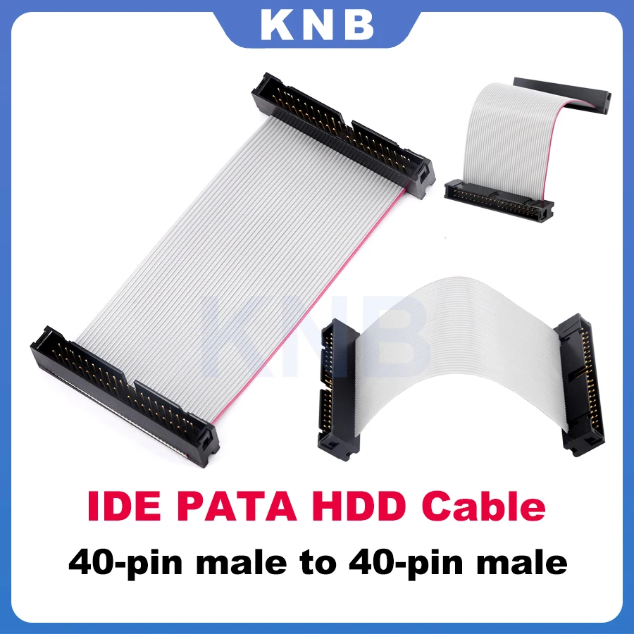 40 Pin Male to Male IDE Hard Drive PATA HDD Extension Cable Flat Ribbon Cable – Dropshipper.com