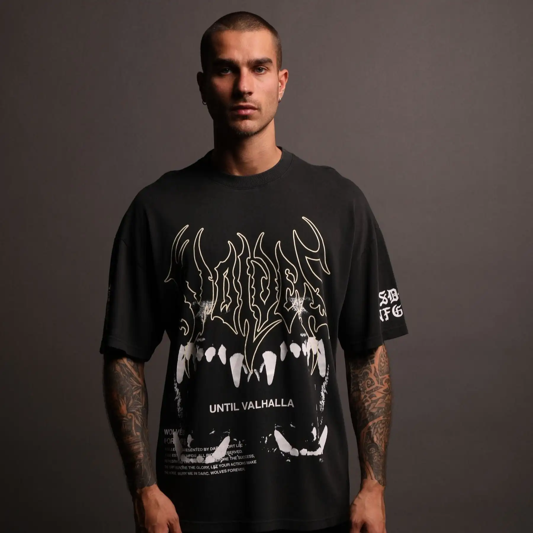 Darc-Wolves-camisetas-deportivas-de-gran-tama-o-para-hombre-ropa ...