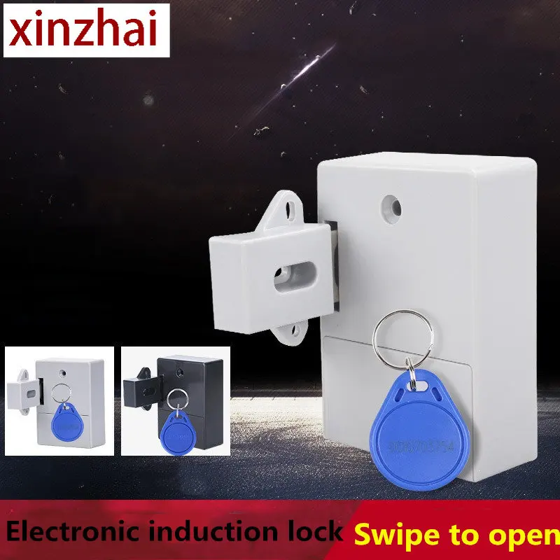 Drawer-Card-Locks-Hole-free-Cabinet-Locks-Smart-Sensor-Lock-Invisible ...