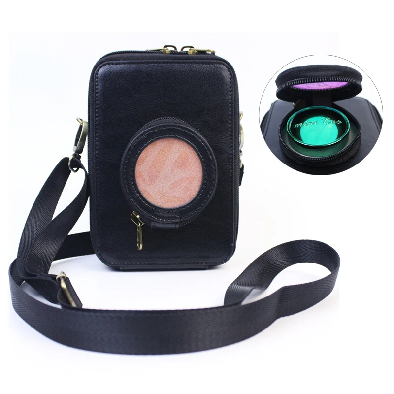 PU-Leather-Case-for-Fujifilm-Instax-Mini-EVO-Camera-Retro-Shoulder-Bag ...