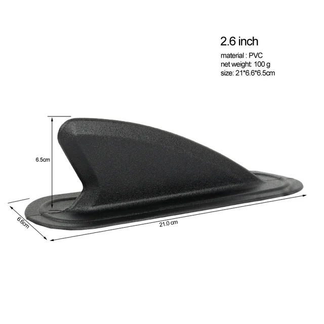 Sup Replacement Fin 2-Pack Kayak Skeg Tracking Fins - PVC Shark Fins ...