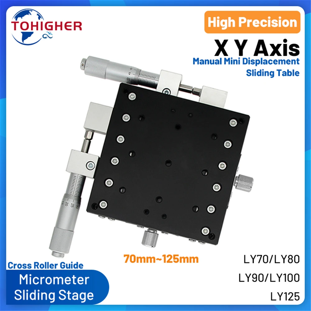 XY-Axis-70-70-125-125-Micrometer-Sliding-Stage-Platform-Manual ...