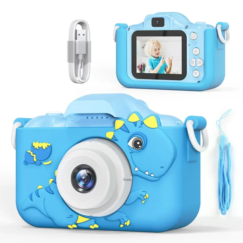Digital-Kids-Cameras-Toys-Mini-Children-Camera-1080P-HD-8x-Zoom-Dual ...
