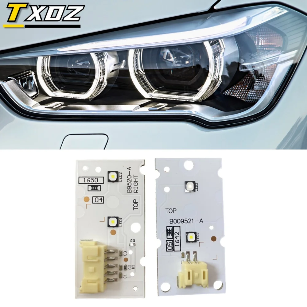 Super Bright White Daytime Running Light Board 63117428791 For BMW X1 ...