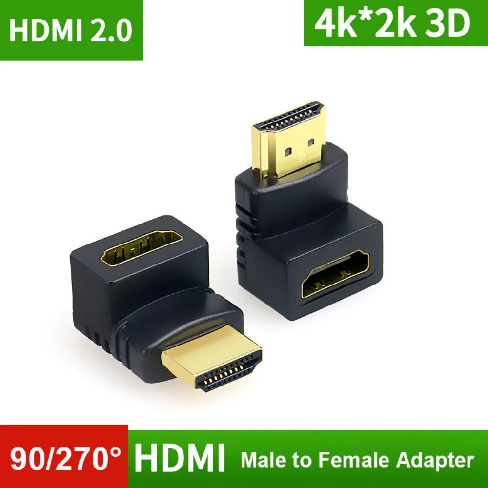 1080P-Adapter-HDMI-compatible-90-Degree-Right-angle-Adapter-HDMI-270 ...