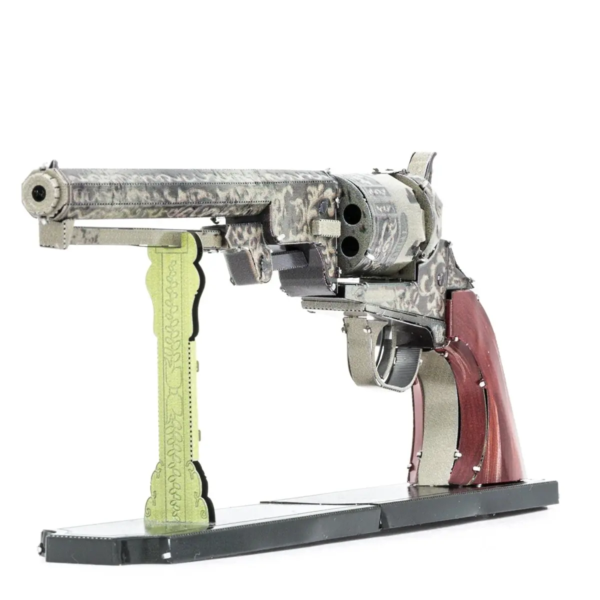 Wild-West-Revolver-3D-Metal-modelo-Kits-DIY-corte-l-ser-rompecabezas ...