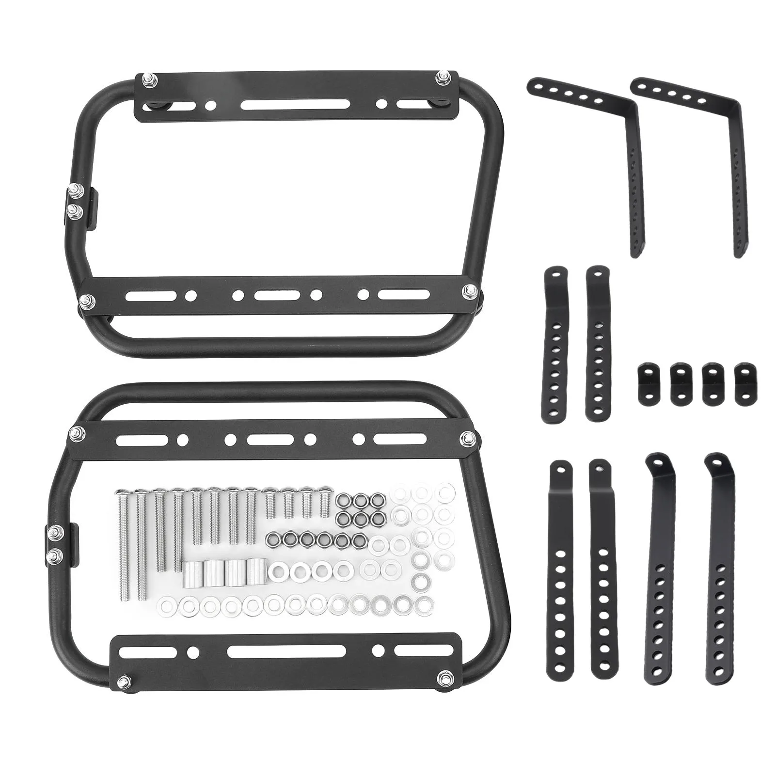 Motorcycle Side Case Support Racks Aluminium Alloy Saddlebag Rack High ...