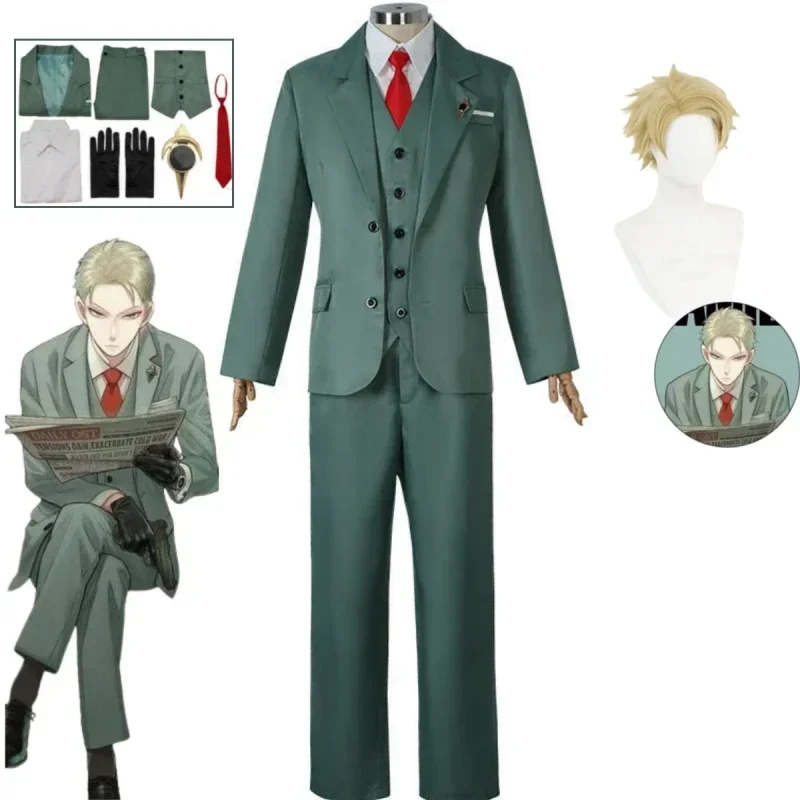 Anime-Spy-X-Family-Loid-Forger-Cosplay-Costume-Uniform-Men-s-Light ...