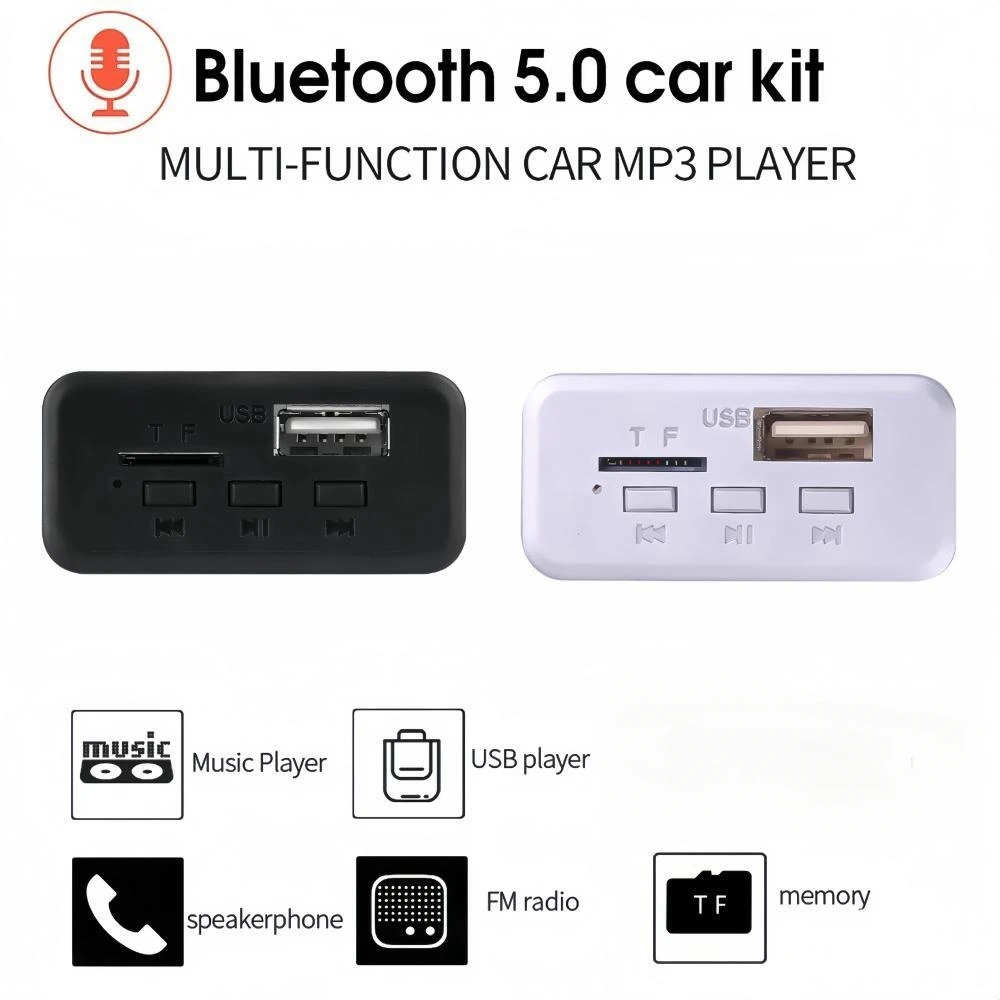 Leitor-de-m-sica-sem-fio-para-carro-Bluetooth-5-0-MP3-WMA-APE-Decoding ...