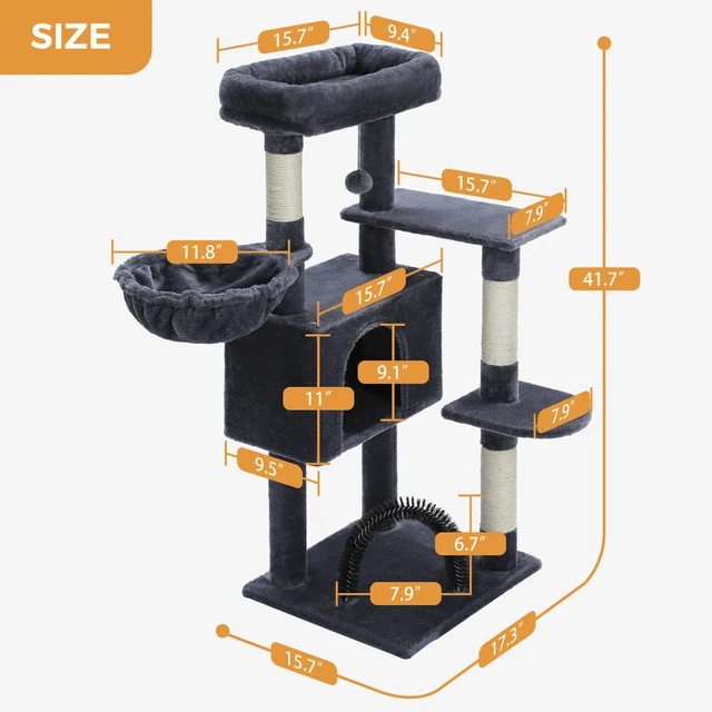 Easy Cat Tree Parts