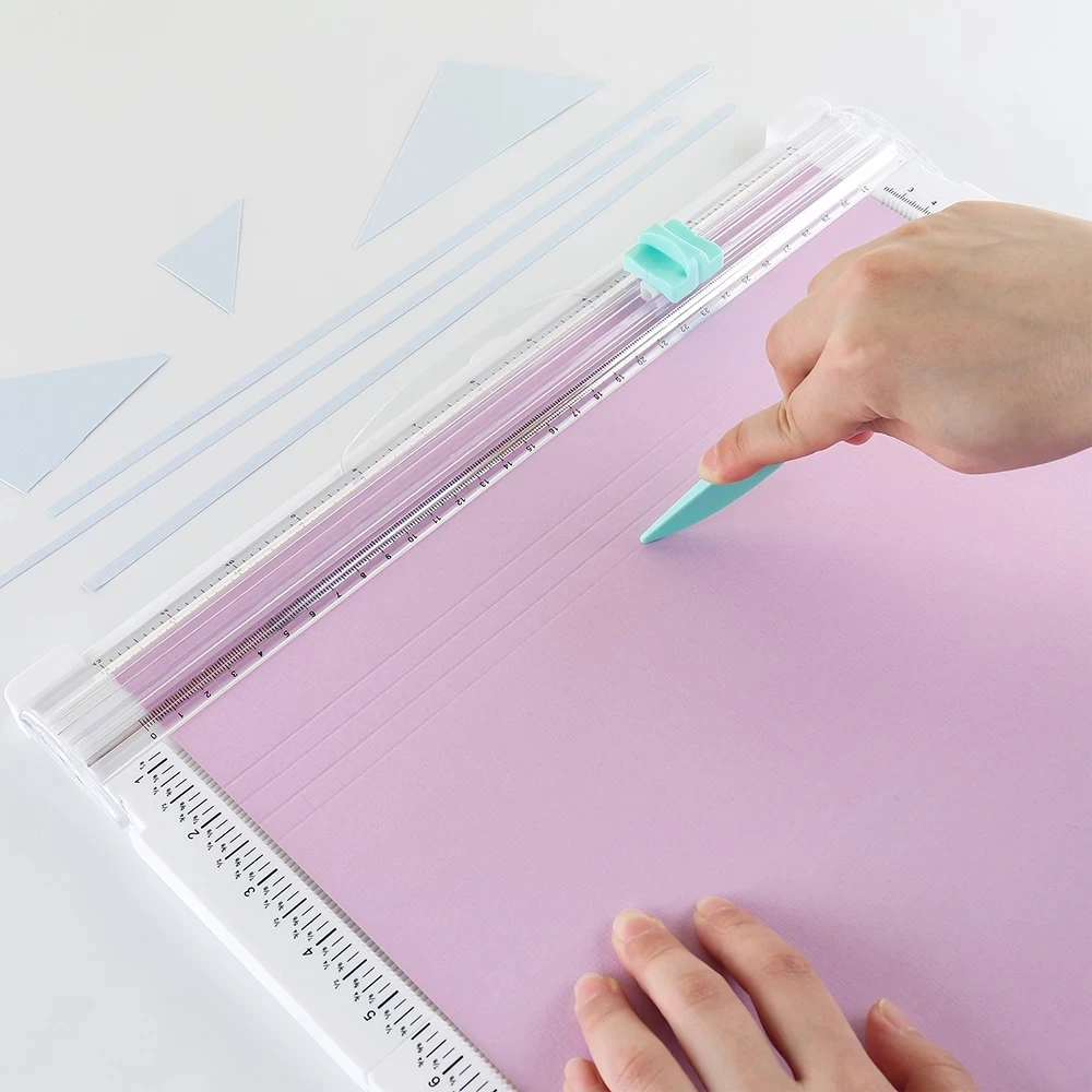 12x12-inches-Portable-Paper-Cutter-Scoreboard-Craft-Paper-Cut-Folding ...
