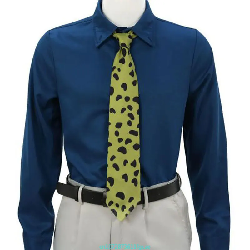 Jujutsu Kaisen Nanami Kento corbata Cosplay poliéster seda corbatas ...