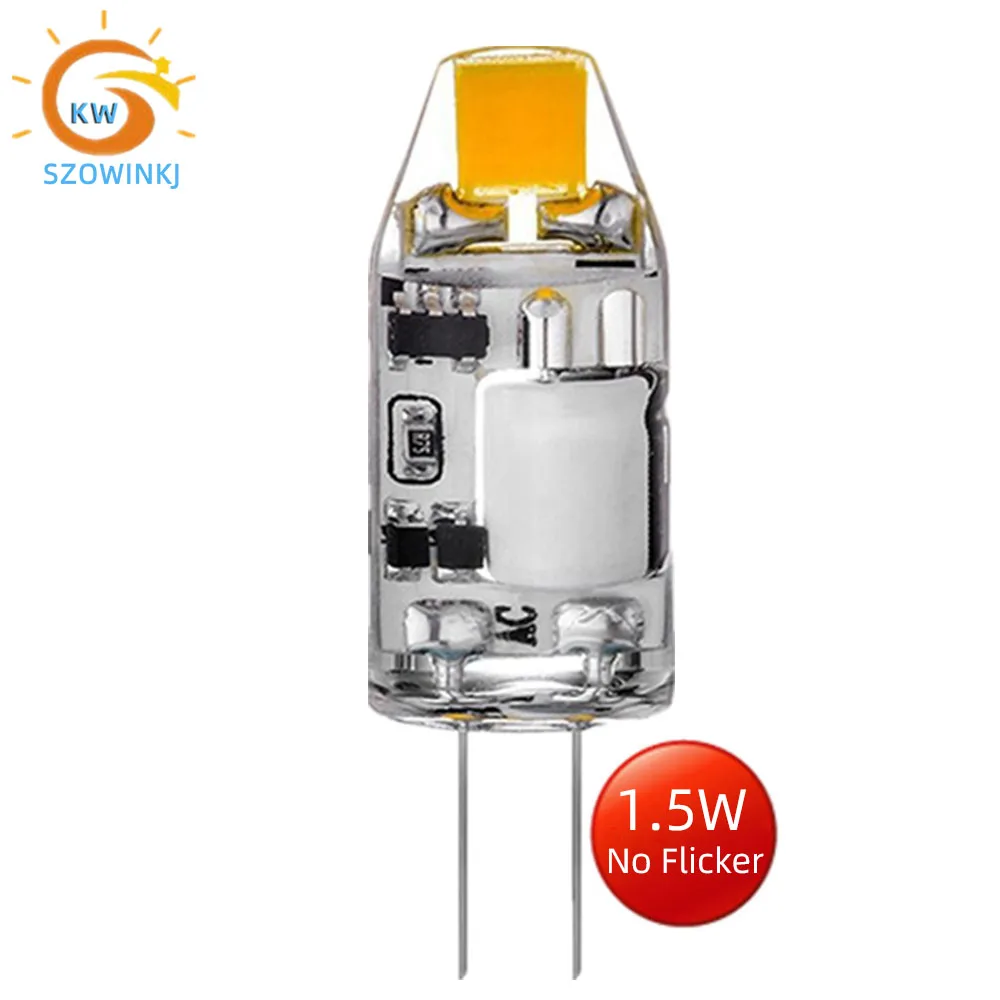 G4-0705-LED-Strobe-Free-Bulb-AC-DC12V-1-5W-Home-Warm-White-Living-Room ...